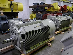 Mining motors up to 25 MW and 13.8 kV
