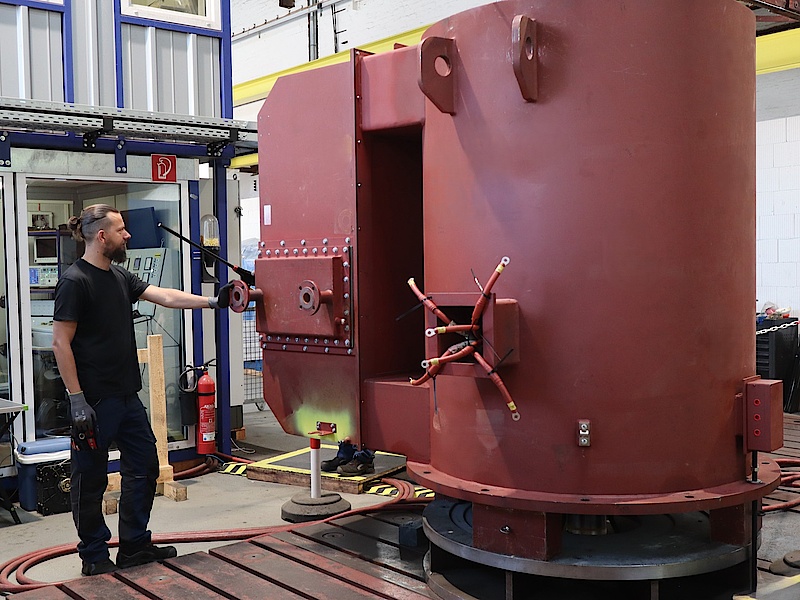 6 kV Marine motor for azimuth thruster: Menzel Motors