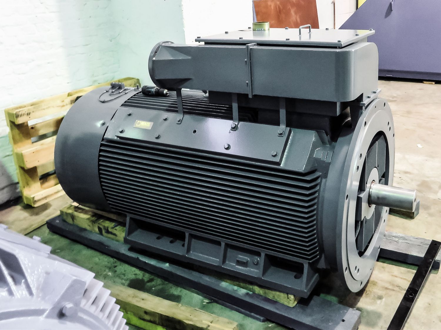 3-phase squirrel cage induction motors up to 13,800 V