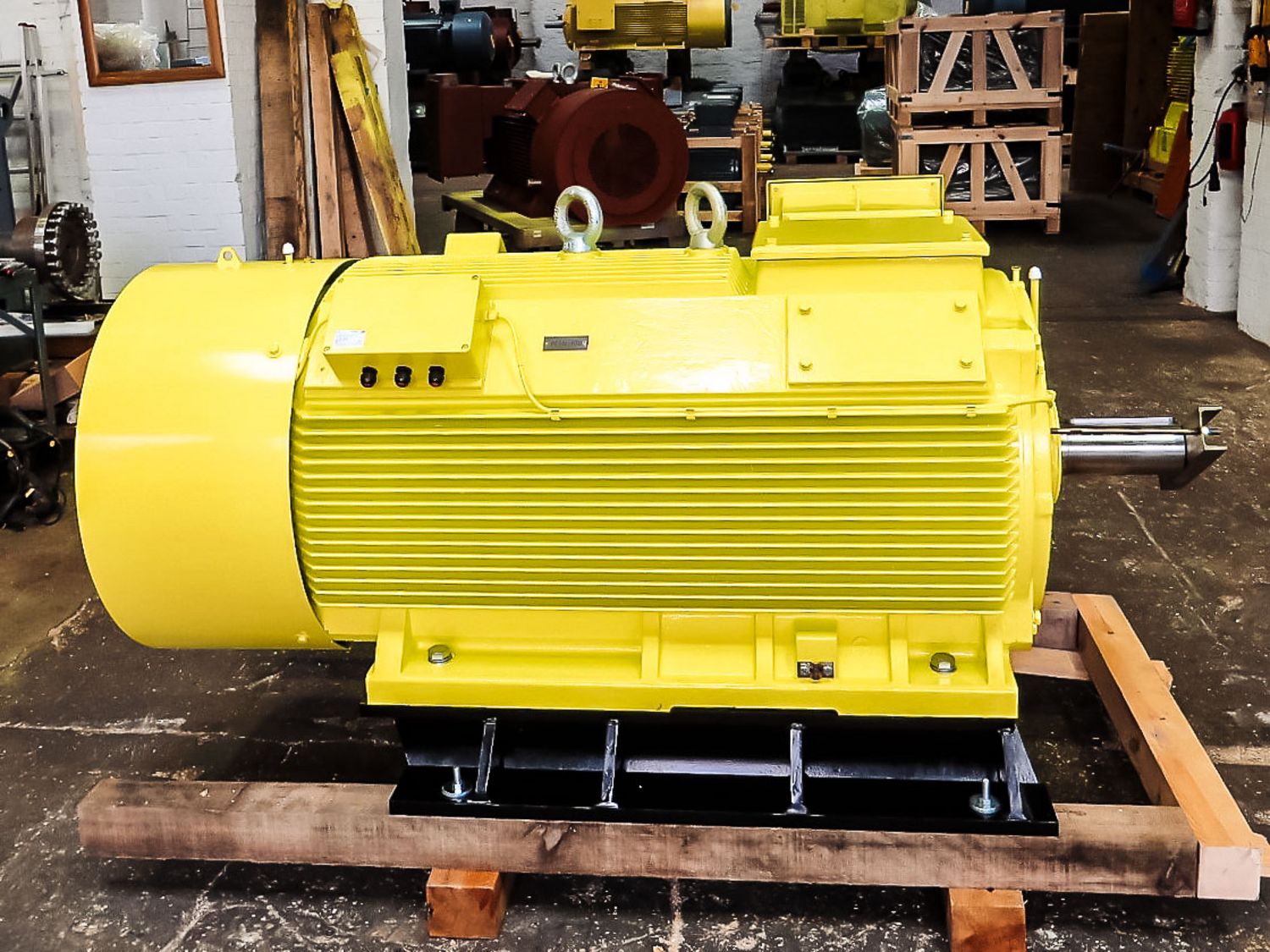 3-phase squirrel cage induction motors up to 13,800 V