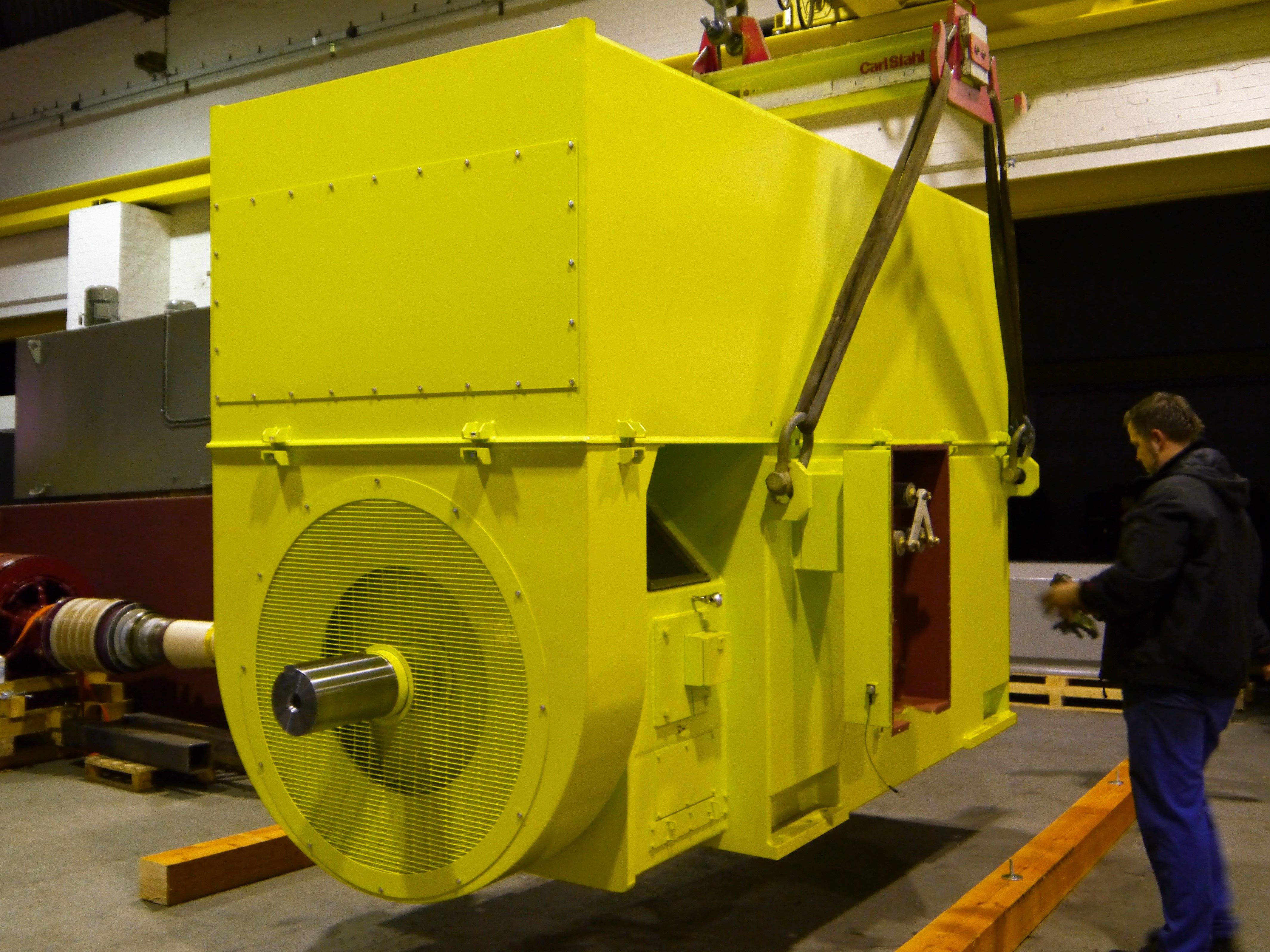 11000 V Slip ring motor replacement within three days