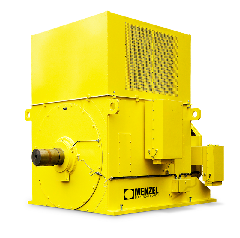 Asynchronous slip ring motors from 230 V to 13,800 V