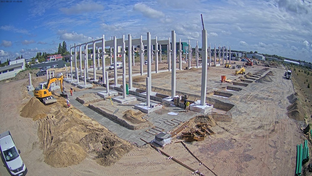 Photo report - construction of our new motor plant