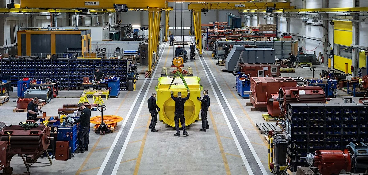 4160 V (4,16 kV) electric motors since 1927