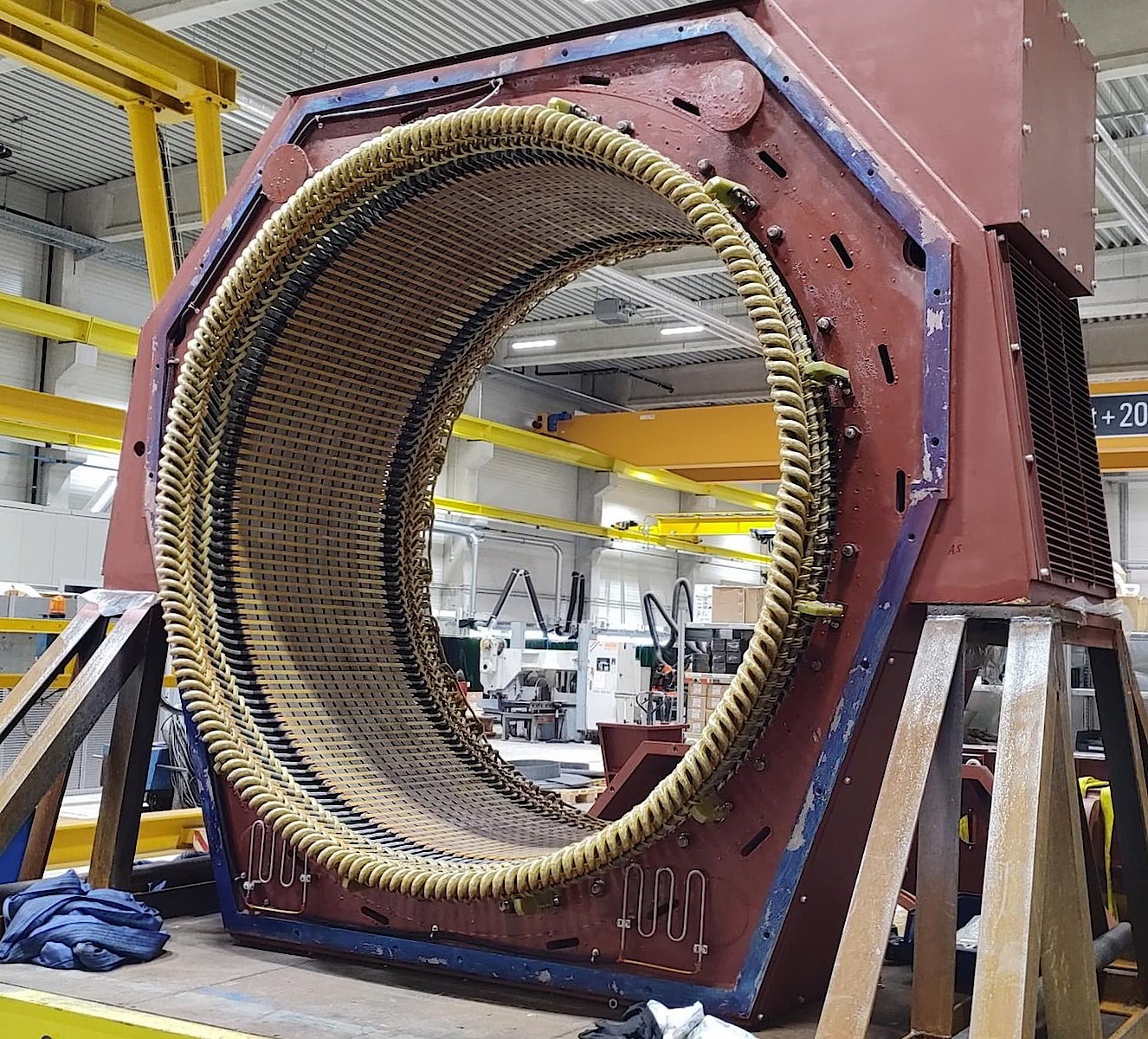 Custom Replacement Motor with 10-Ton Rotor Enhances Steel Mill ...