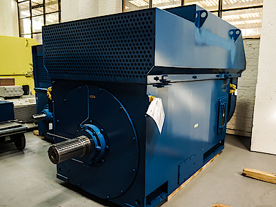 Modular slip ring motors from 230 V to 13,800 V