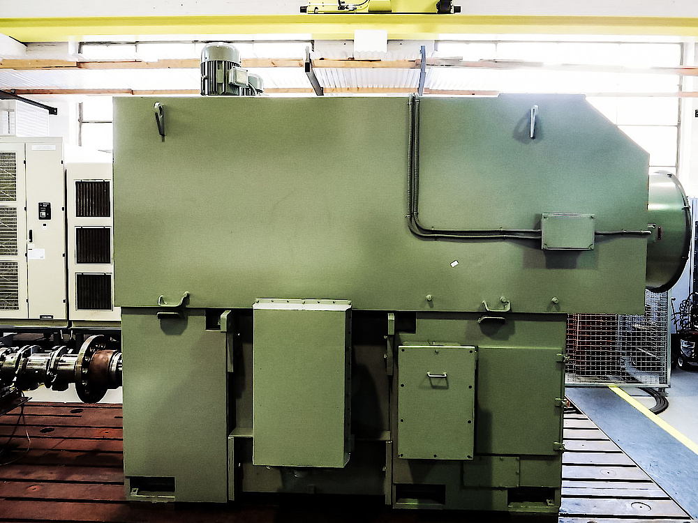 Modular squirrel cage motors from 380 V to 13,800 V