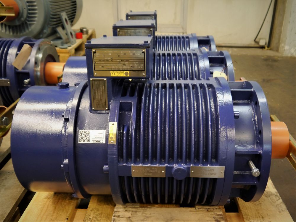 Three-phase roller table motors up to 1,000 V