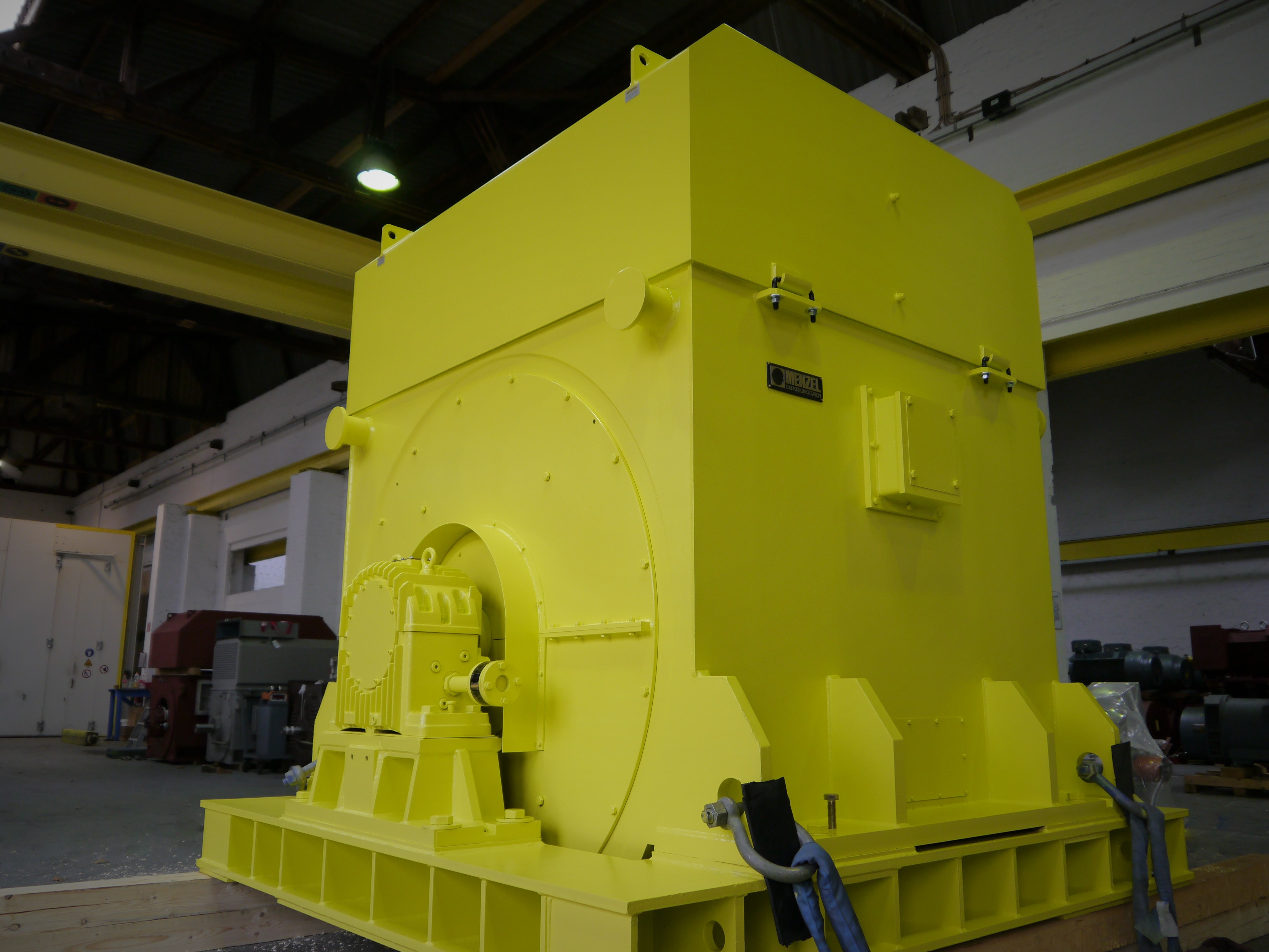 25 ton fan drive for Italian thermal power plant