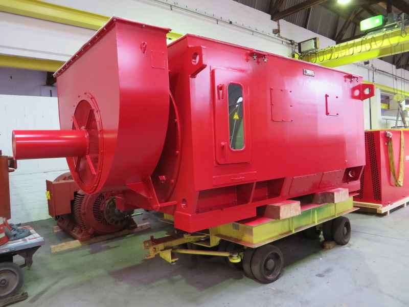 Iron Ore Mine Replacement Motor | 6600V Mill Drive