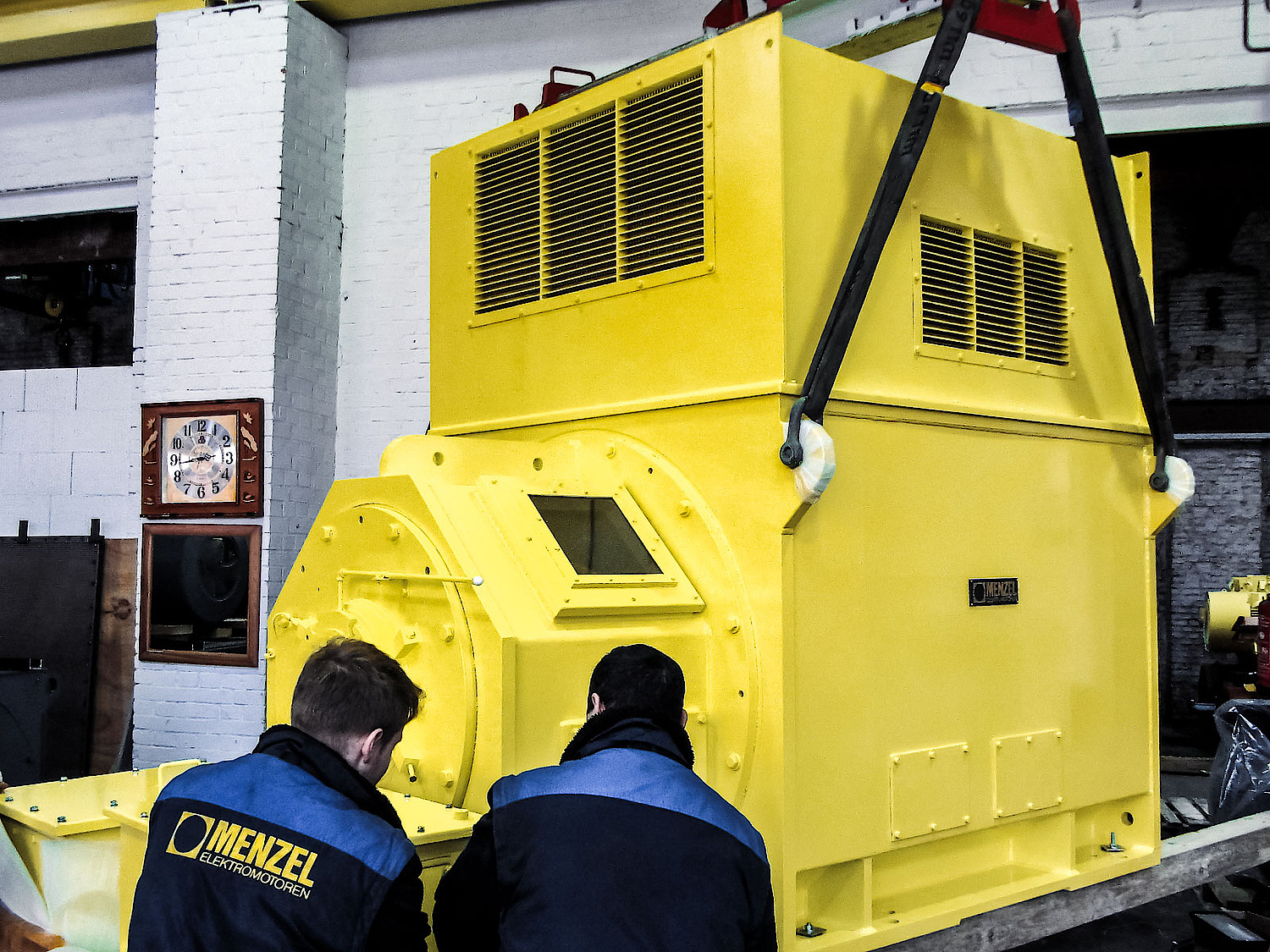 Asynchronous slip ring motors from 230 V to 13,800 V