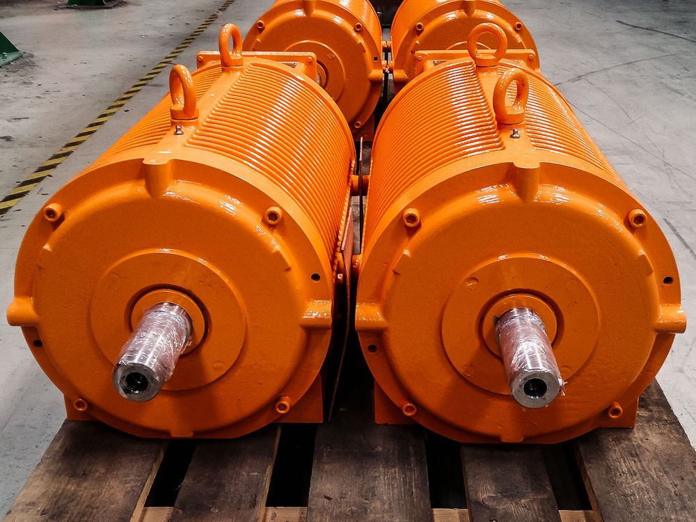 Rollgangsmotoren bis 1000 V