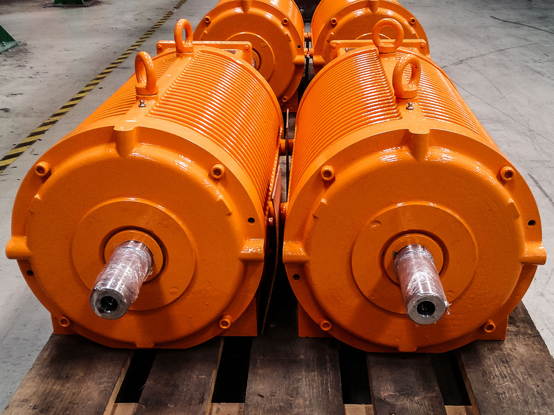 Three-phase roller table motors up to 1000 V