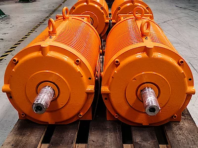 Three-phase roller table motors up to 1000 V