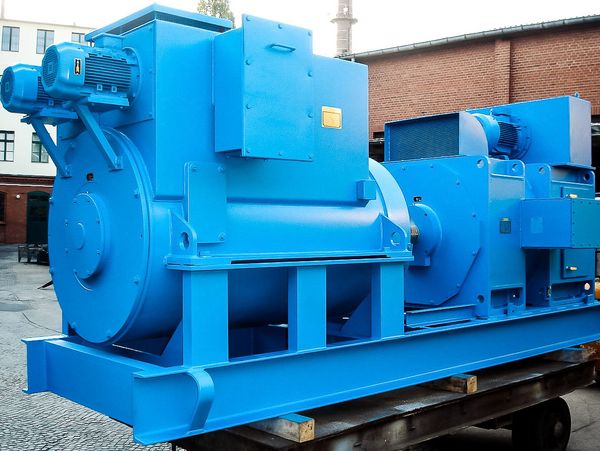 Rotierende Umformersätze bis ca. 5 MVA + bis 11.000 V