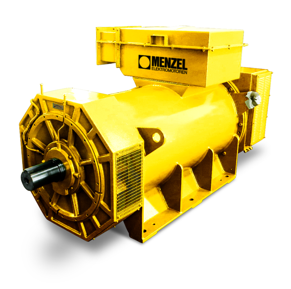 Asynchronous and synchronous generators | of up to 10 MVA