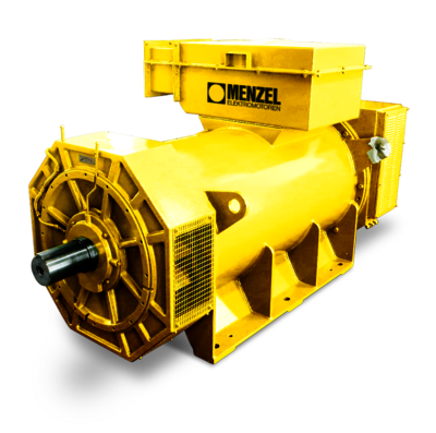 Asynchronous and synchronous generators | of up to 10 MVA