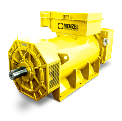 Asynchronous and synchronous generators | of up to 10 MVA