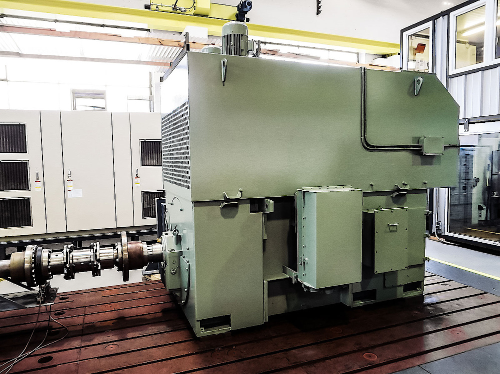 Modular squirrel cage motors from 380 V to 13,800 V