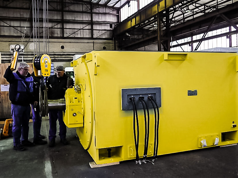 wassergekühlter Käfigläufermotor von 380V - 13.800V